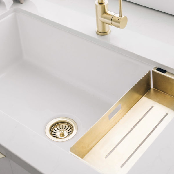 Brass Tapware | Buy Brushed Brass Tapware Online | ABI Interiors