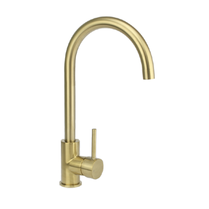 Brass Kitchen Tap | Brushed Brass Tapware Australia | Buy Online In-Store
