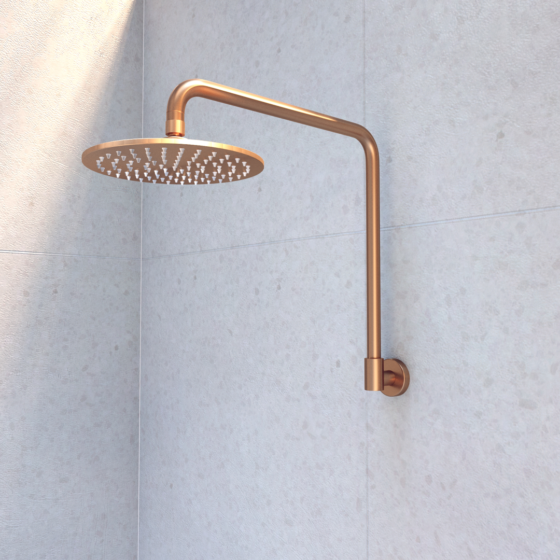 Finley Brushed Copper Shower Set (2021) | ABI | 10 Year Warranty