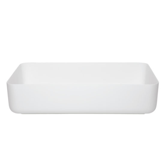Labello Thin Edge Basin Sink - Matte White | ABI Bathrooms & Interiors