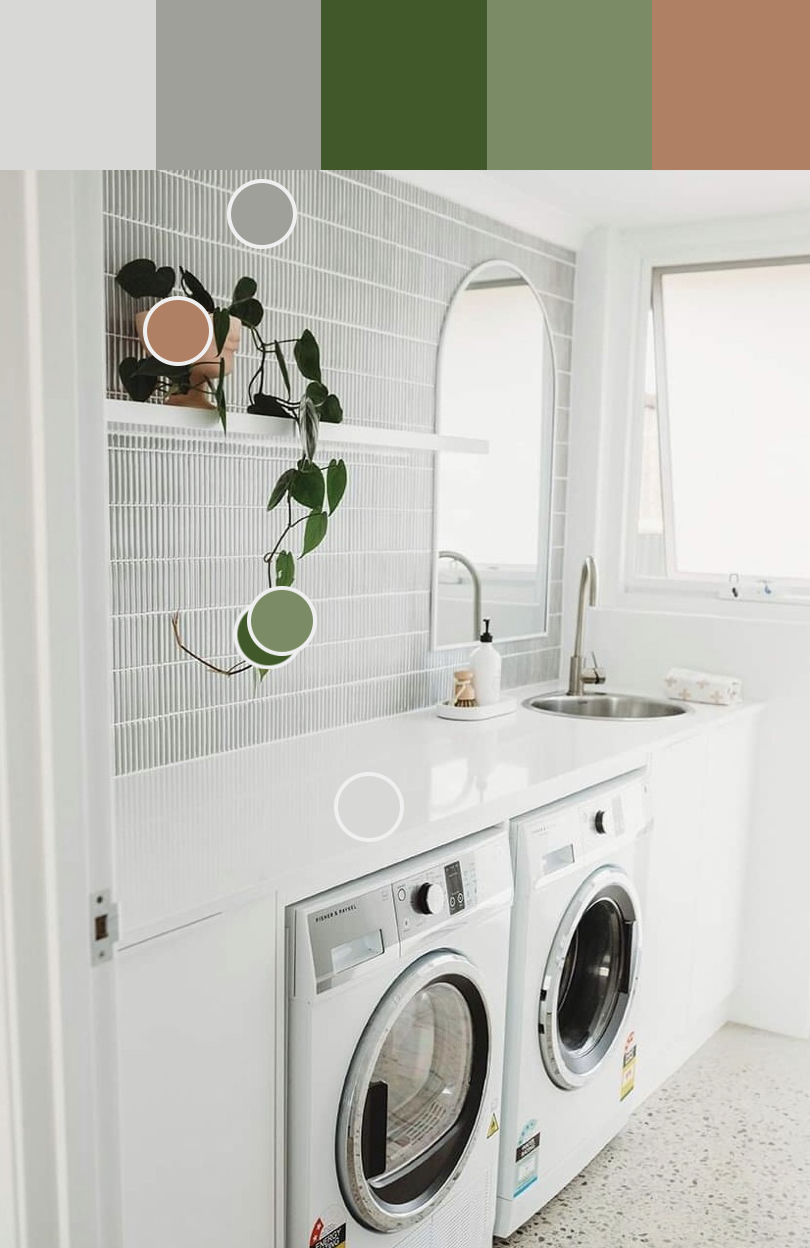 SIX COLOUR PALETTES TO REFRESH YOUR LAUNDRY WITH | ABI Interiors