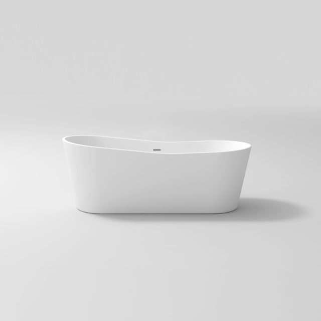 Scala Acrylic Free Standing Bath - 1650 Matte White | ABI Interiors