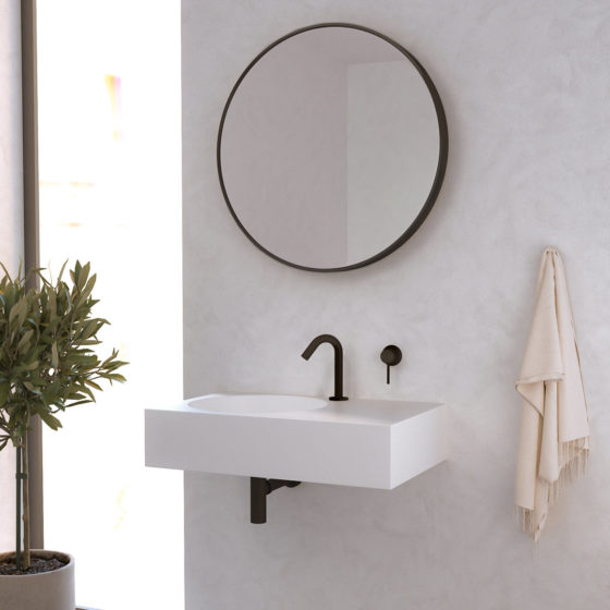 Magnus Wall Mounted Mixer - Matte Black | ABI Bathrooms & Interiors