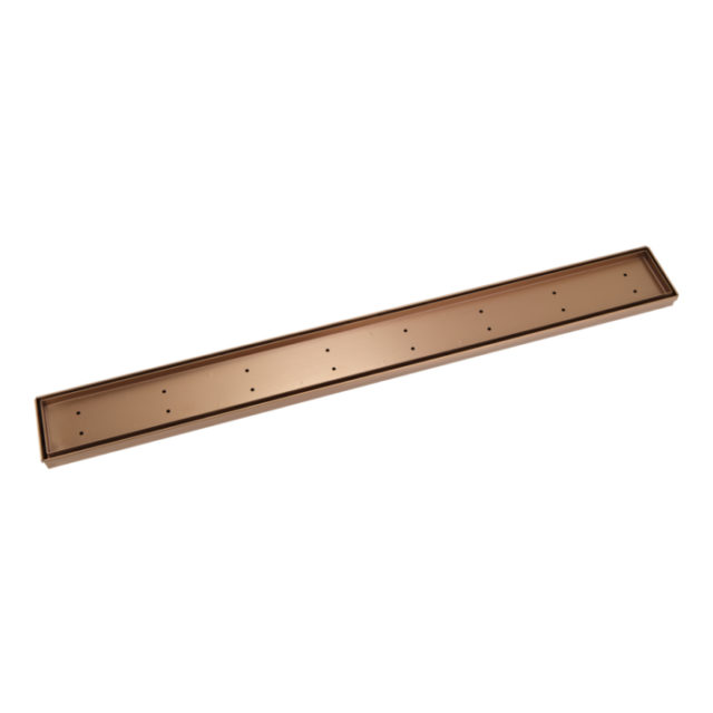 Pius Glass Panel Clip - Brushed Copper | ABI Interiors