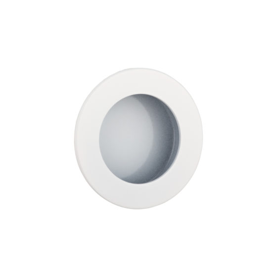 Atley Flush Pull Round - Matte Black | ABI Bathrooms & Interiors