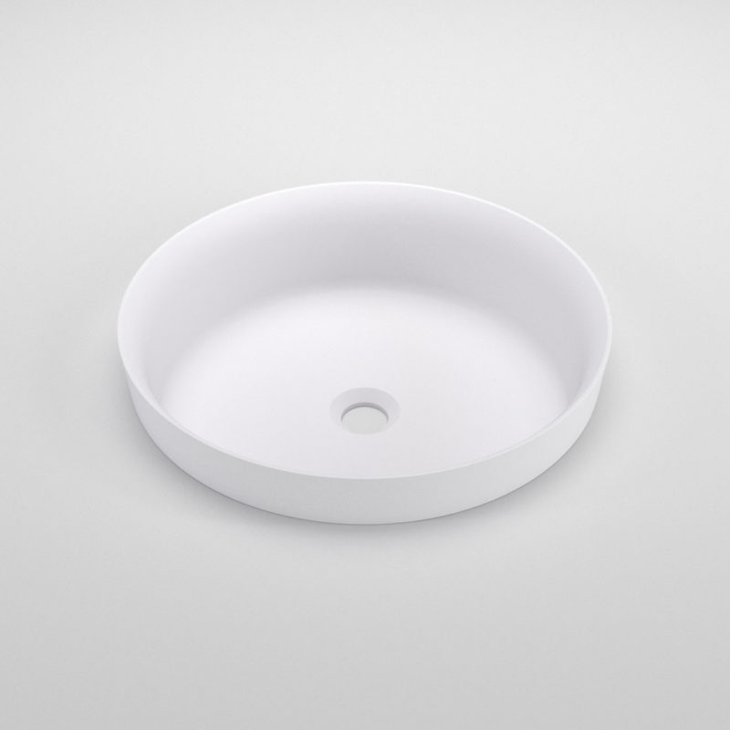 Celine - Semi Inset Basin - Matte White | ABI Interiors