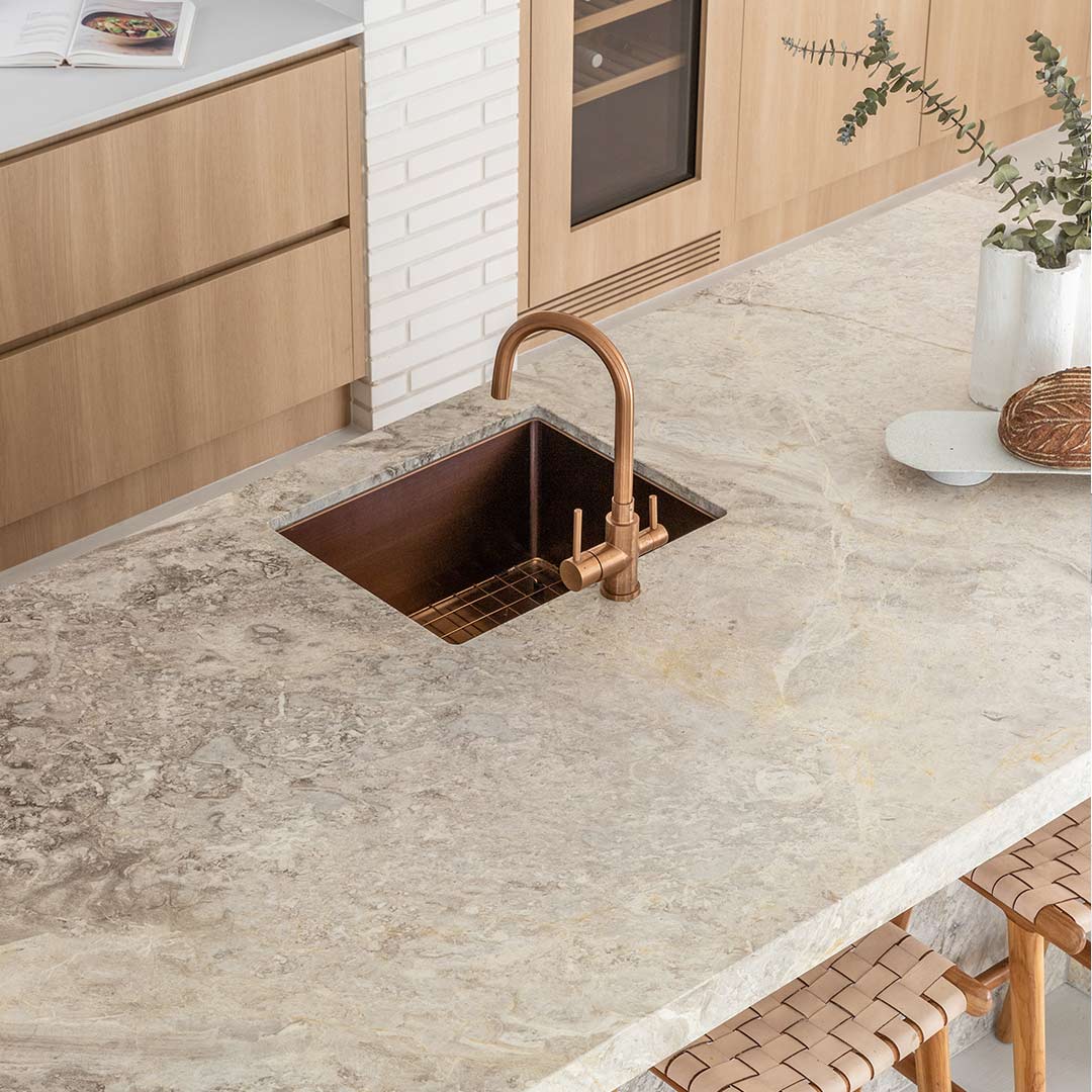 Elysian Commercial 3-Way Filter Tap - Brushed Copper | ABI Interiors