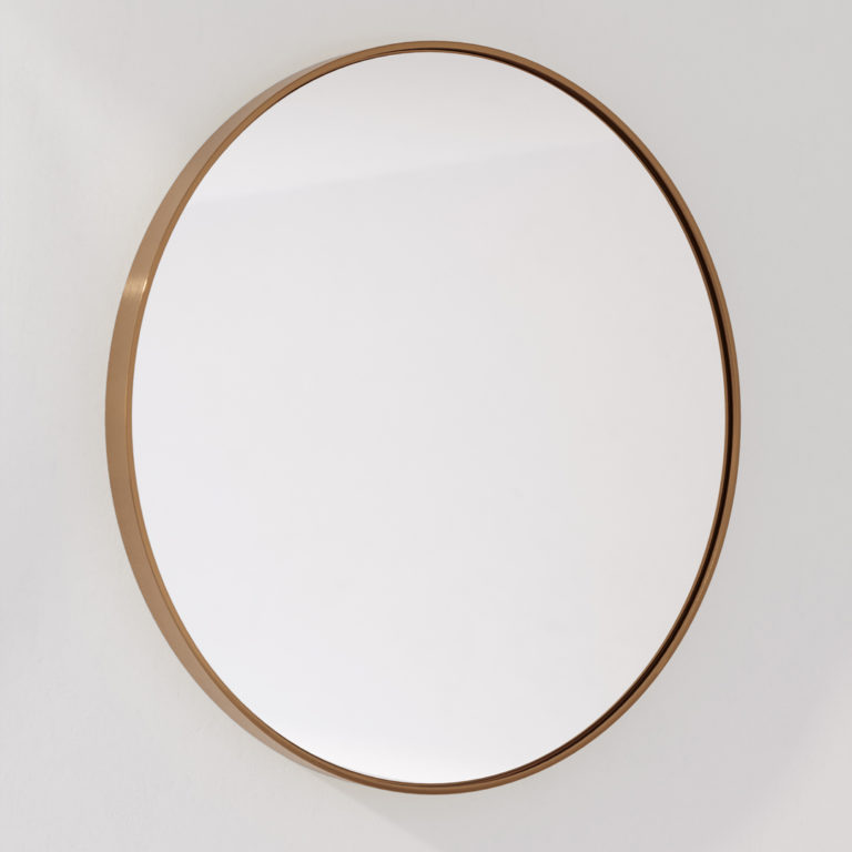 Brushed Copper Mirrors | Buy Copper Mirrors Online | ABI Interiors